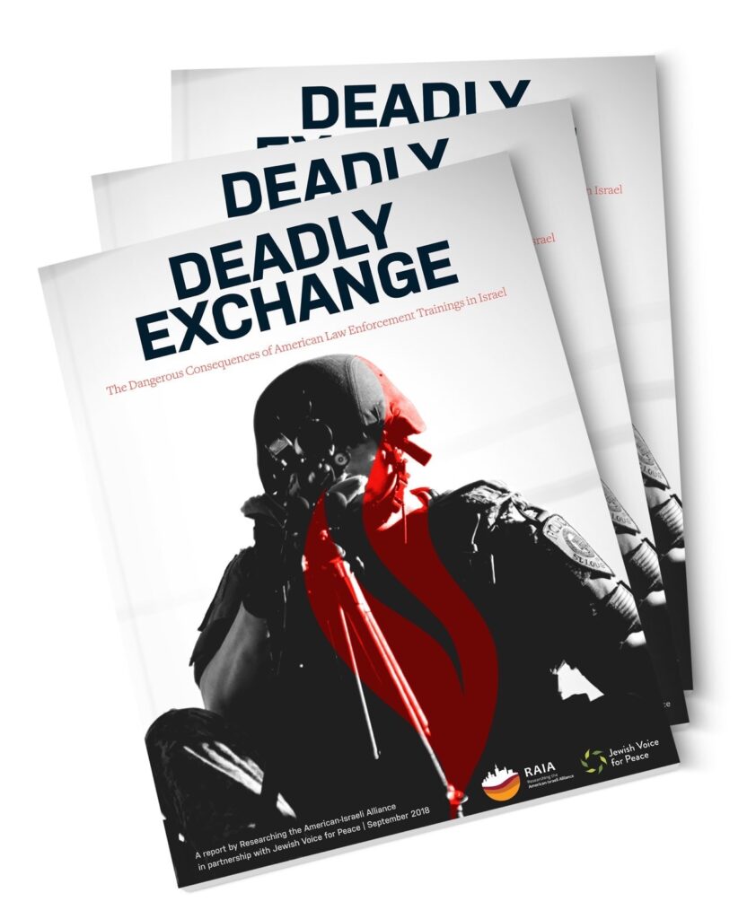 New Deadly Exchange report massive US-Israeli police training programs